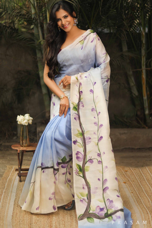 Handcrafted Sarees | Exquisite Artistry and Timeless Elegance | Prasam ...